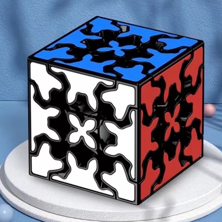 Magic Cube Professional Gear Rubix Cube 3x3x3 Gear Cube 3x3 Pyramid ...
