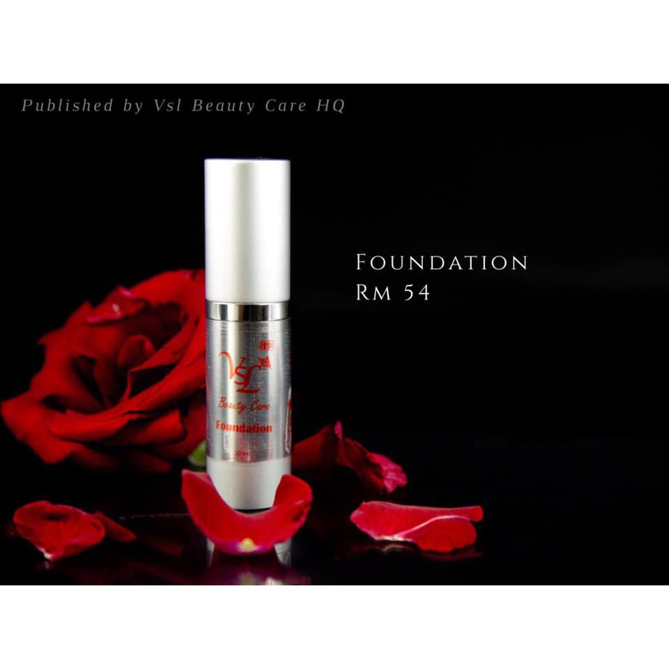 VSL (ORIGINAL 💯 HQ) BEAUTY FACE FOUNDATION - READY STOCK | Shopee Malaysia