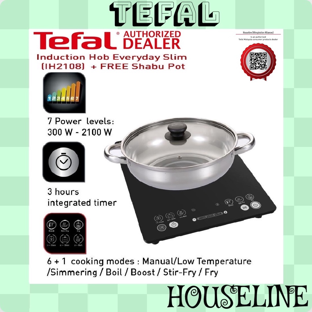 (6.6 SALES!!) [Free Shabu Pot] Tefal Induction Cooker Hob Everyday ...