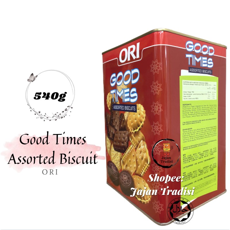 ORI GOOD TIMES ASSORTED BISCUITS [540G] | Shopee Malaysia