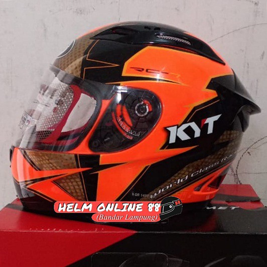 Kyt RC7 Helmet Full Face Helmet Motif KYT RC-7 RC Seven | Shopee Malaysia