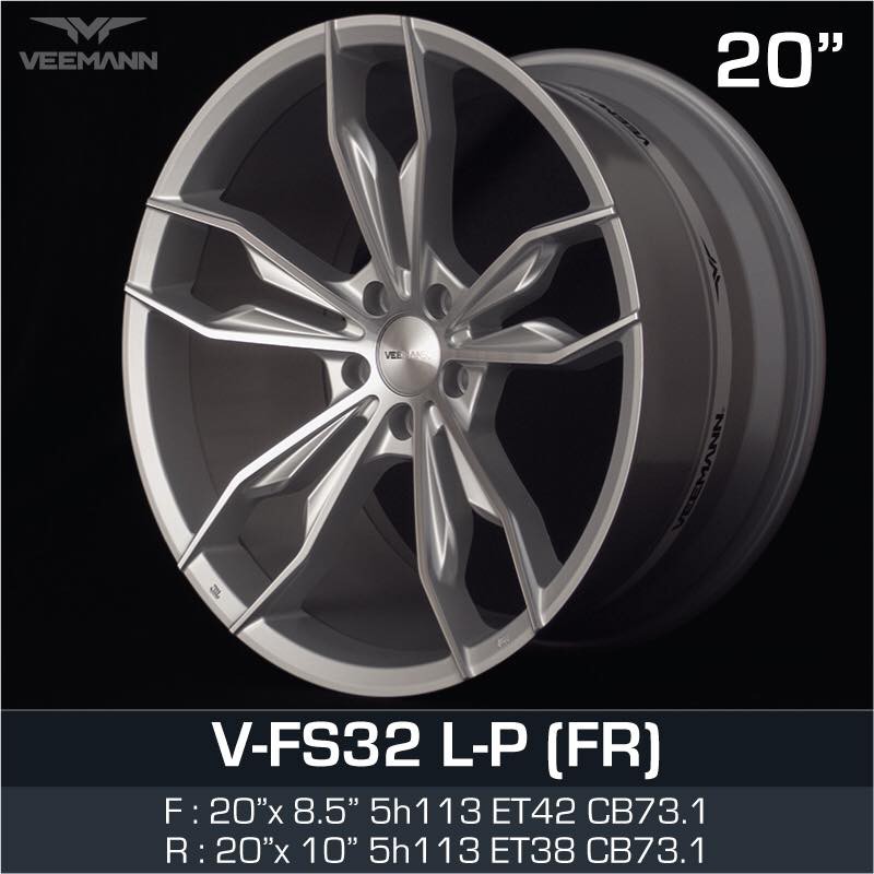 VEEMANN 20 inch 8.5JJ / 10JJ 5X113 ET38/42 ORI CAR SPORT RIMS WHEELS ...