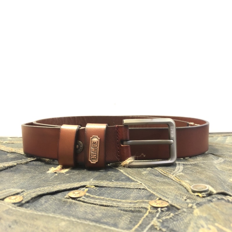 [ORIGINAL] EDWIN LEATHER BELT ( EBT 35279 ) | Shopee Malaysia