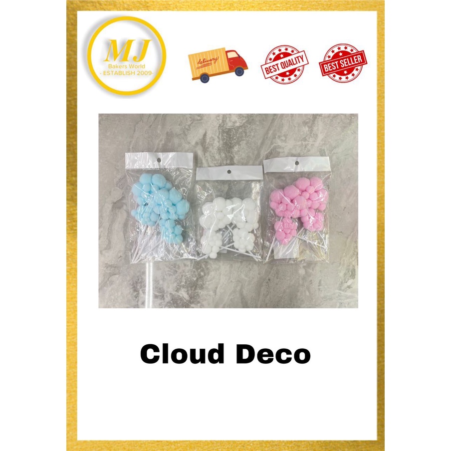 DECO CAKE CLOUD (NEW) | Shopee Malaysia