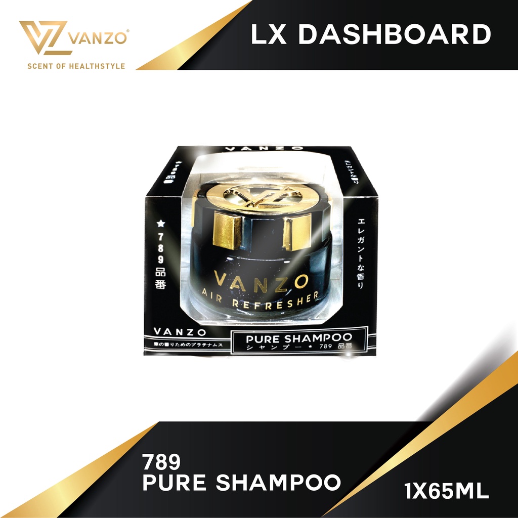 VANZO LX Dashboard Series Car Perfume - 789 Pure Shampoo | Shopee Malaysia
