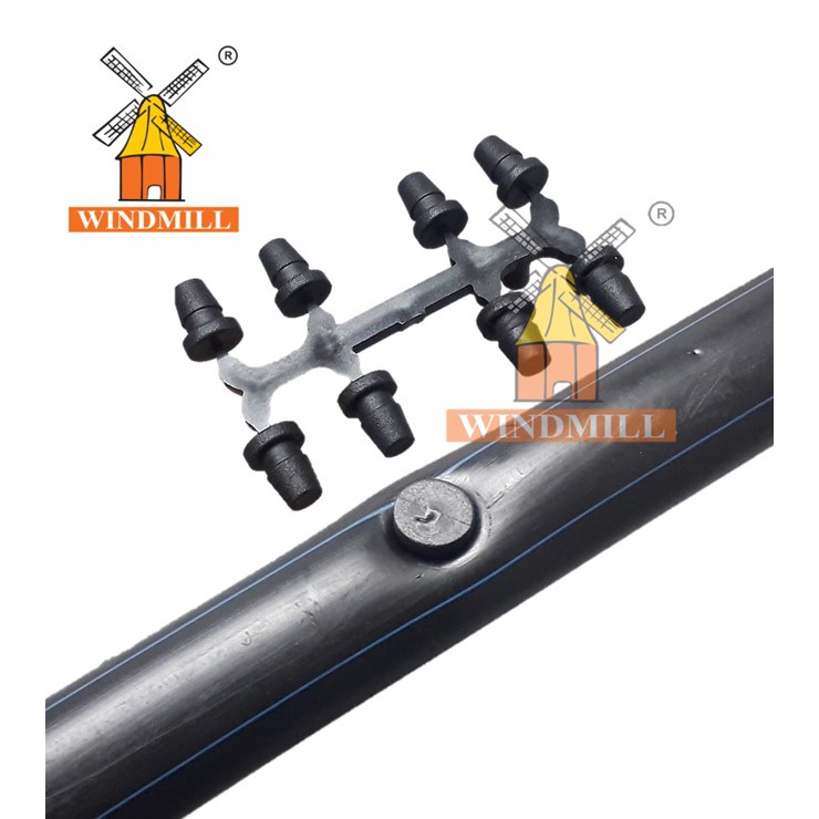 [100pcs] WMRP Irrigation Tubing Repair Plug 7mm suitable for 4mm hole ...