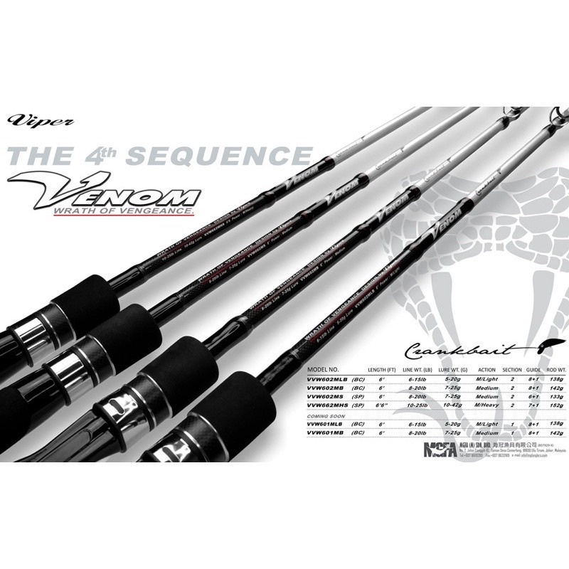 VIPER VENOM WRATH ROD 🔥 | Shopee Malaysia