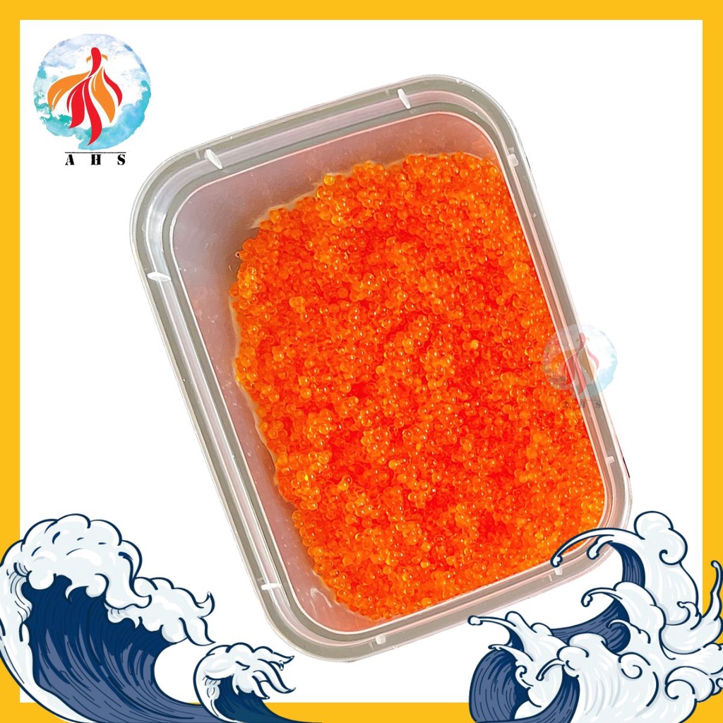 Tobikko | Tobiko Flying Fish Roe 150gm Allo Ha Seafood | Shopee Malaysia