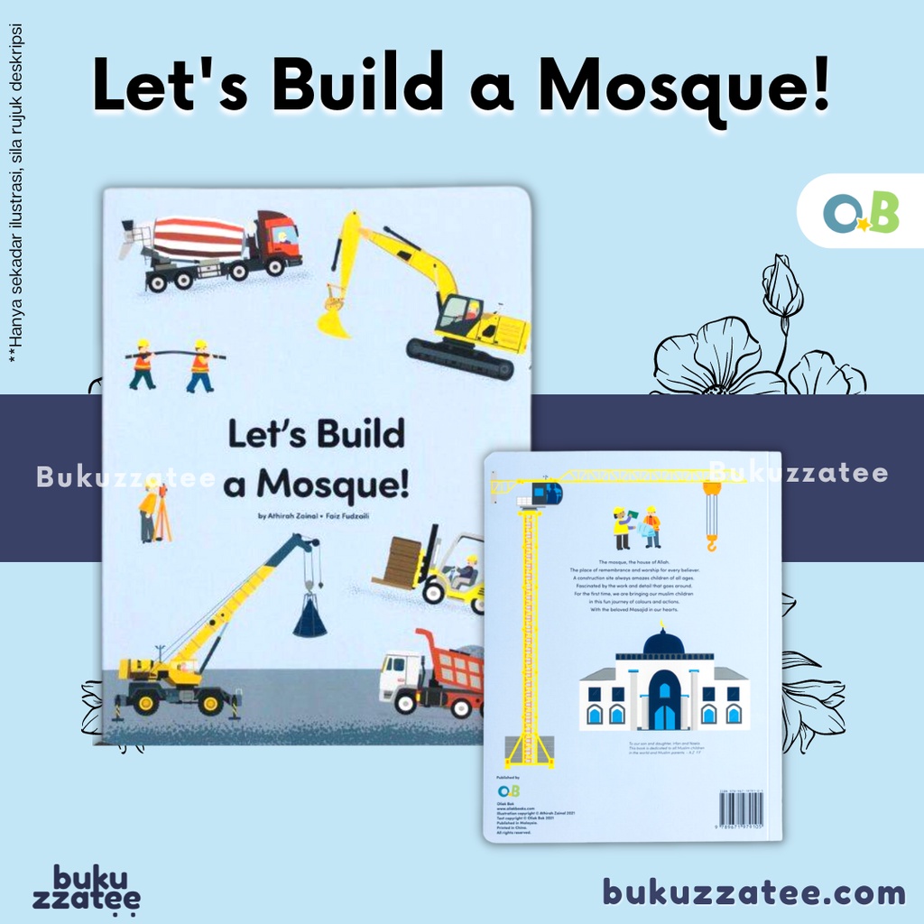 Let's Build a Mosque | Athirah Zainal | Oliek Books | Little Muslim ...
