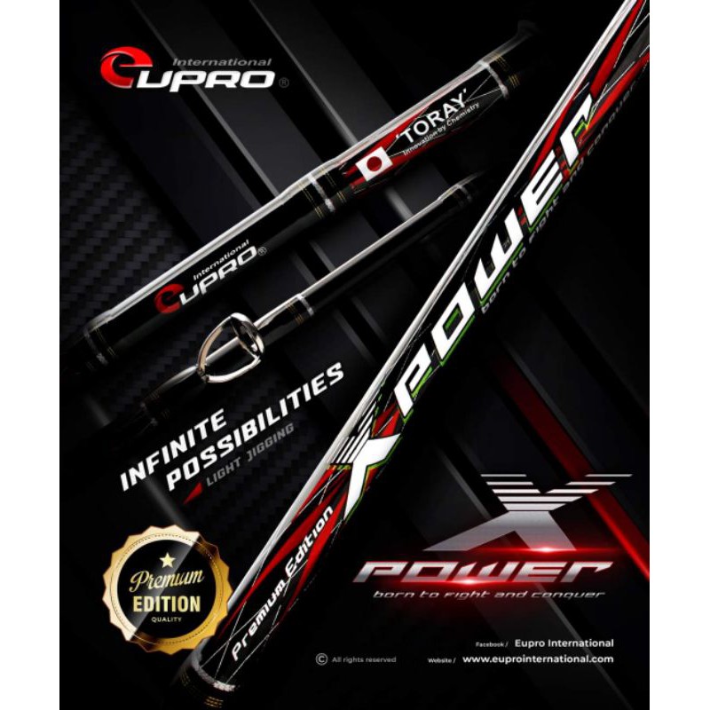 EUPRO X POWER JIGGING FISHING ROD | Shopee Malaysia
