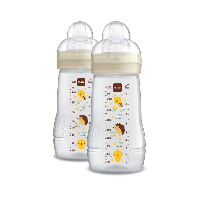 MAM Easy Start Anti-Colic Baby Feeding Bottle 130ml/160ml/260ml/320ml Easy Active 270ml/330ml ...