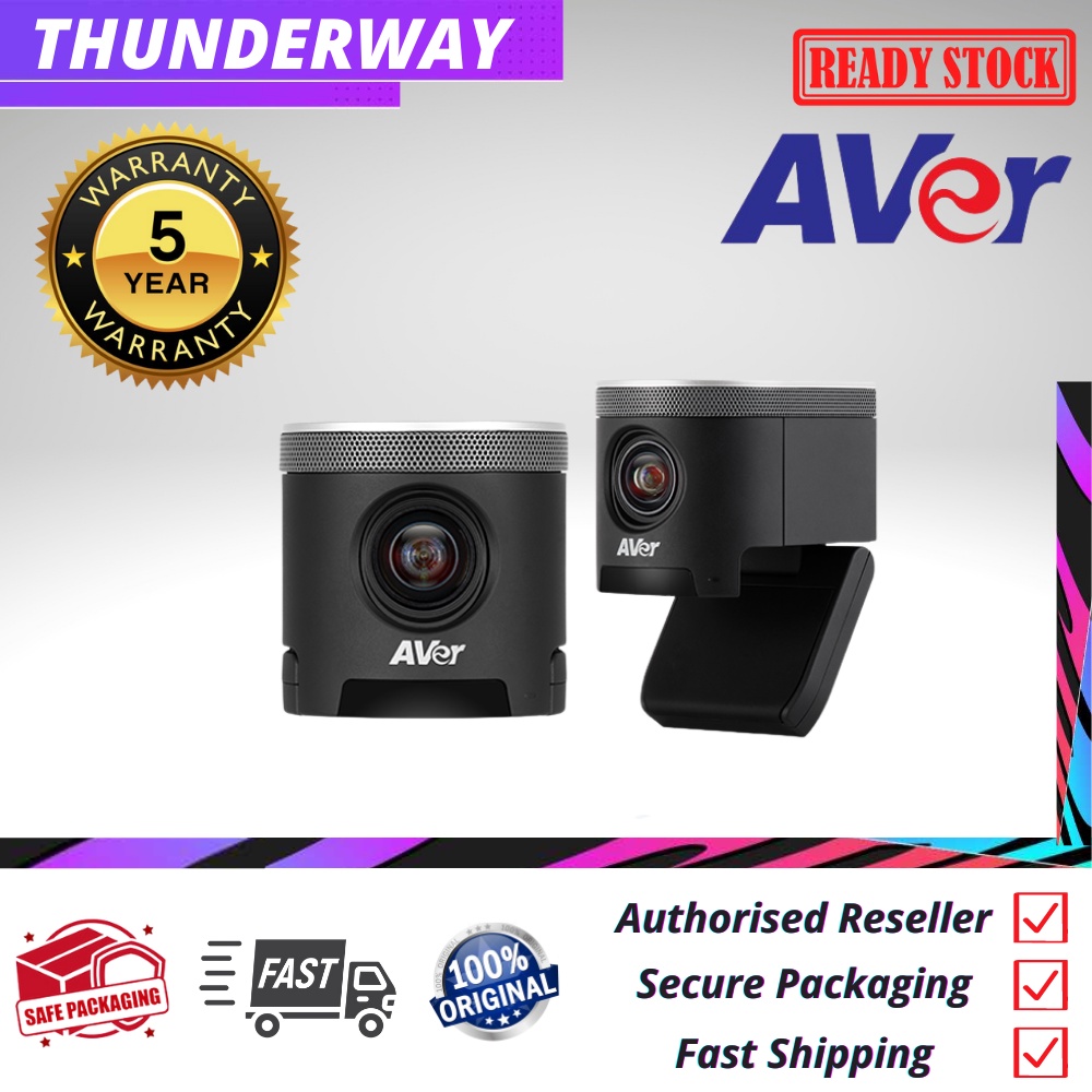 AVER CAM340+ Plus 4K Huddle Room Conference Camera with an Ultra-Wide ...