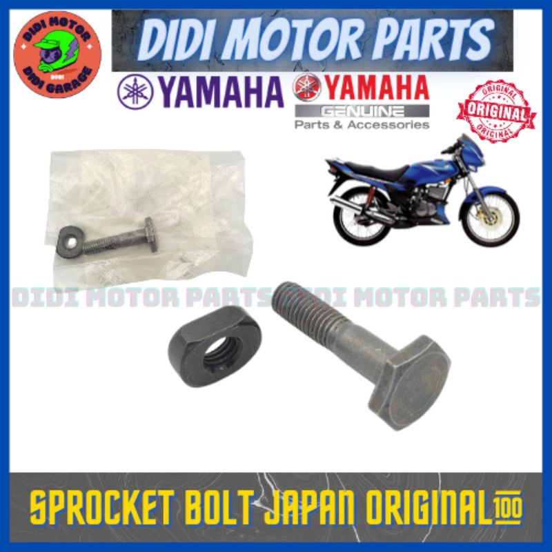 DIDI MOTORPARTS Rxz Rear Sprocket Screw Nut Original Japan🇯🇵💯，Rxz Hub ...