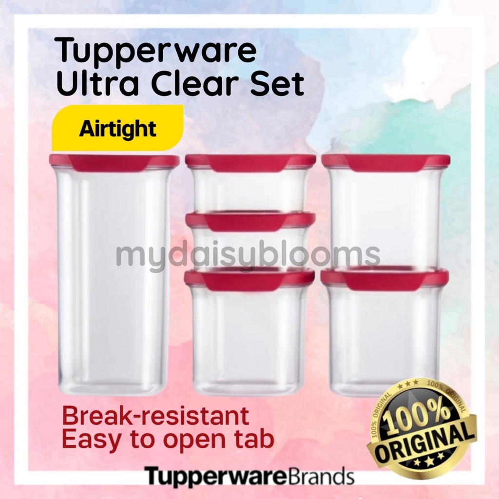 Tupperware Ultra Clear Set | Chill Freez Set | Shopee Malaysia