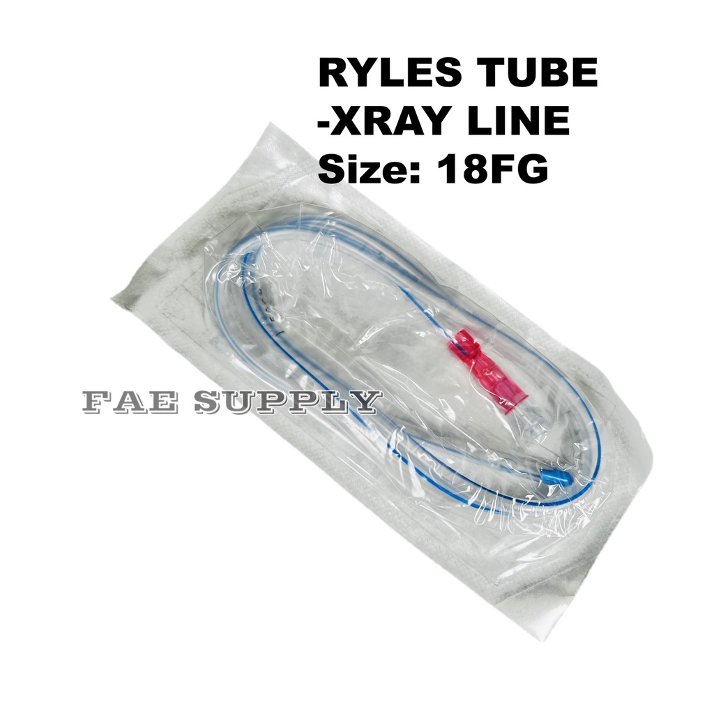 Ryles Tube for Nasogastric introduction of nutrition and aspiration of ...