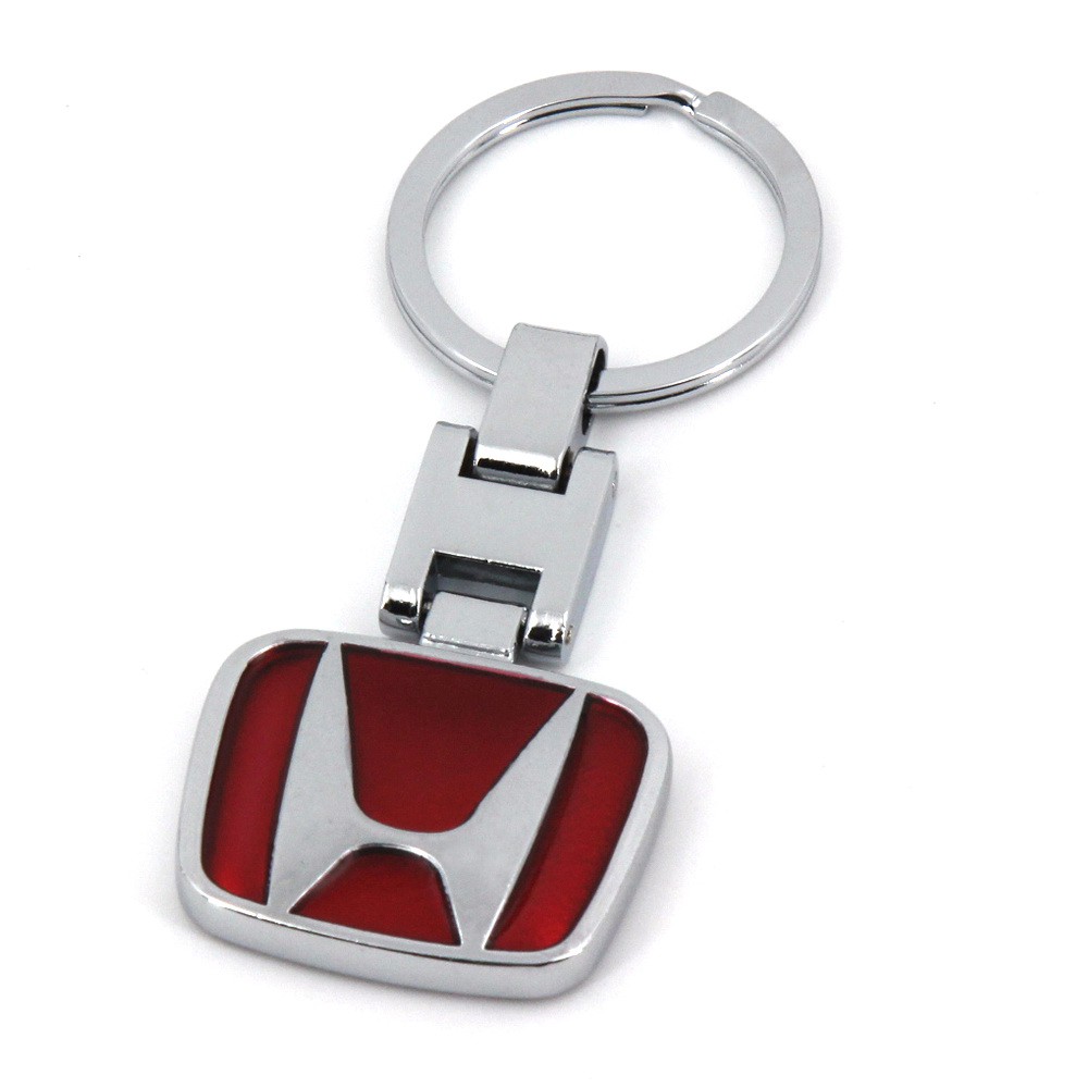Automobile Stainless Steel Metal Honda Car Logo 3D Keychain | Shopee ...