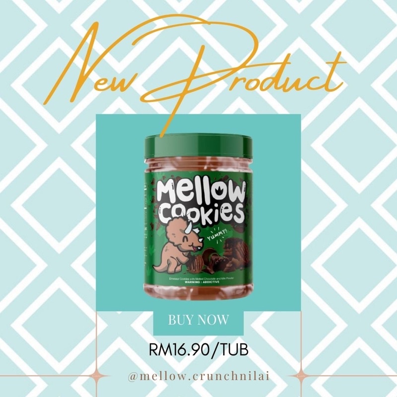 MELLOW COOKIES (READYSTOCK) SAME DAY SHIPPING 🚛 PRODUK VIRAL 🔥 + FREE ...