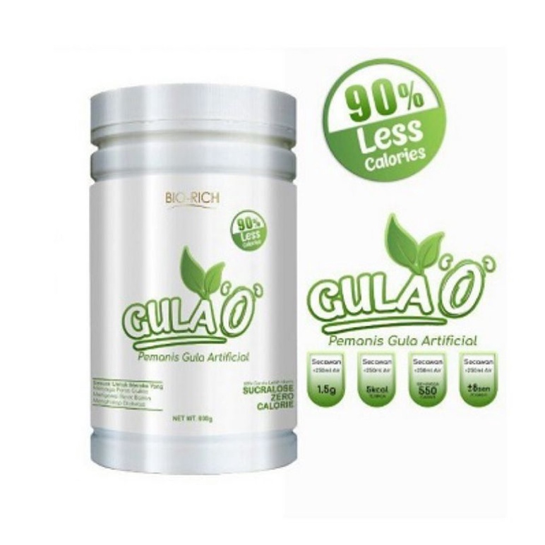 Gula O 800g Zero Kalori 100% Authentic | Shopee Malaysia