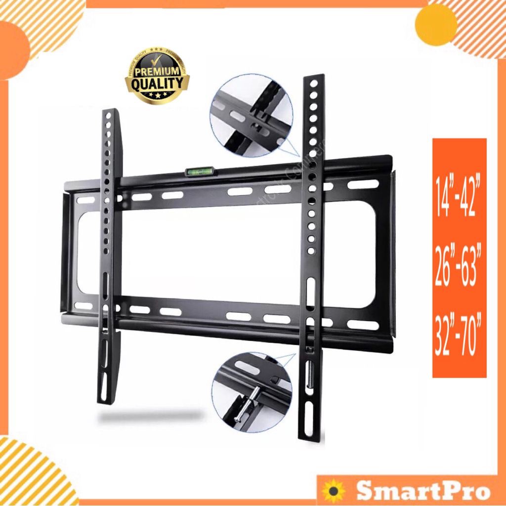 Universal LED/LCD/PLASMA TV Wall Mount Bracket | Shopee Malaysia