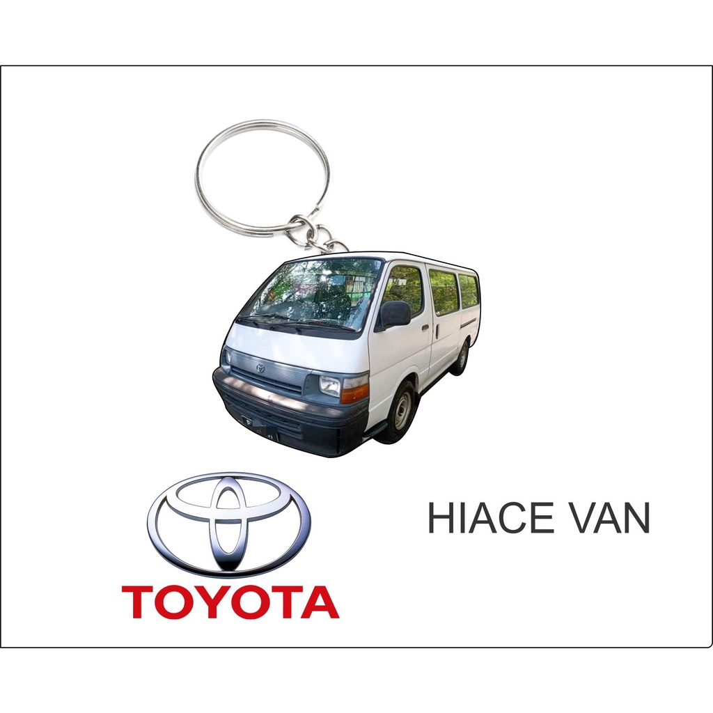 toyota hiace van keychain 2d | Shopee Malaysia