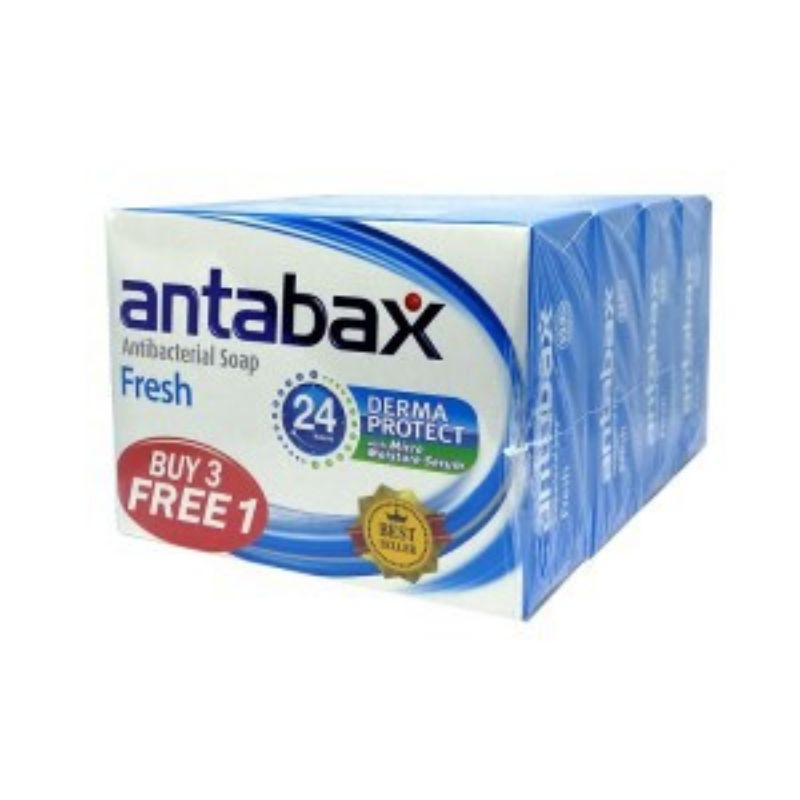 Antabax Antibacterial bar soap 4x75g | Shopee Malaysia