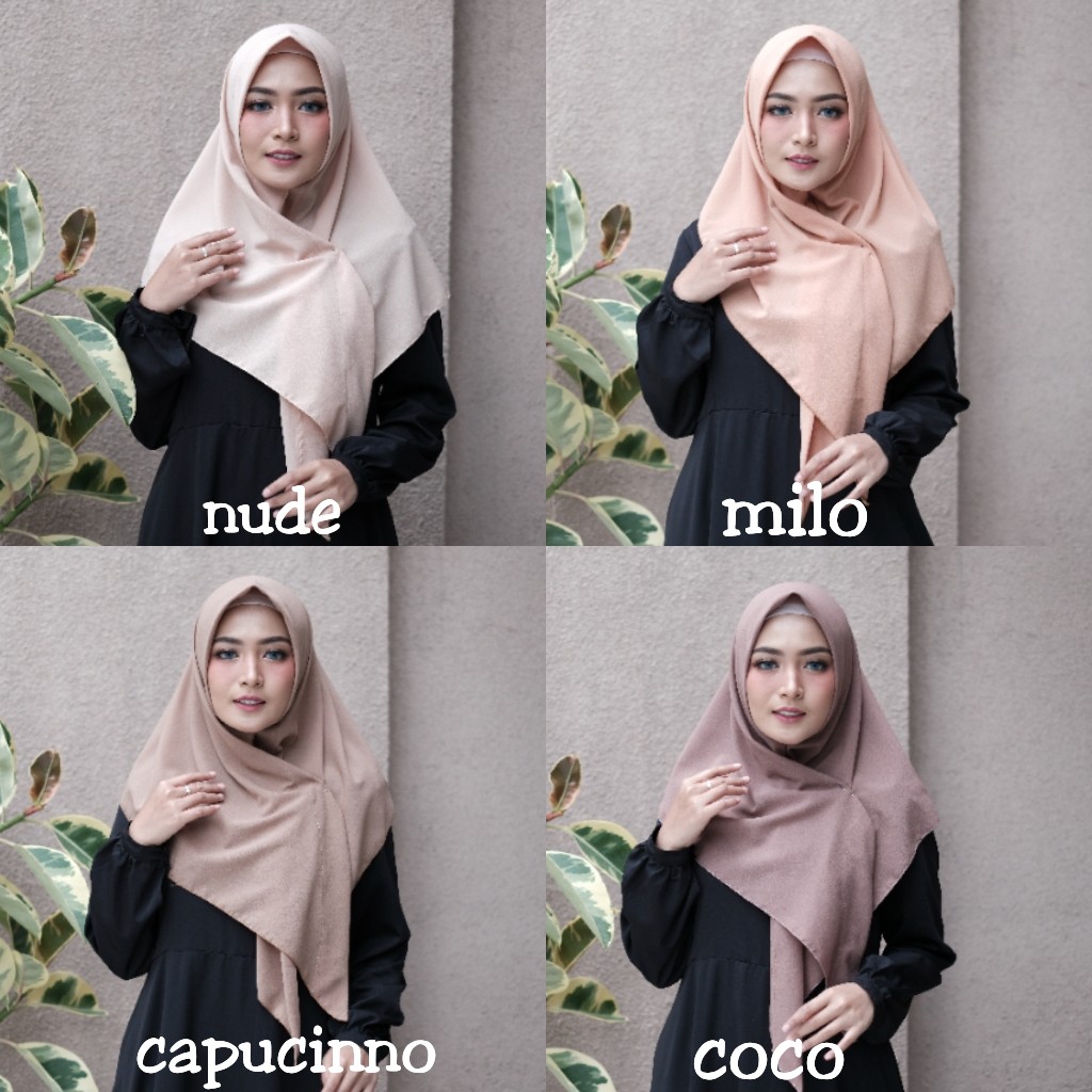 Diamond Instant Triangle Hijab | Shopee Malaysia