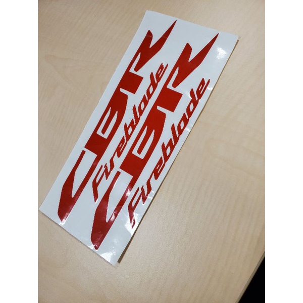 CBR FIREBLADE MOTORCYCLE STICKER SET | Shopee Malaysia