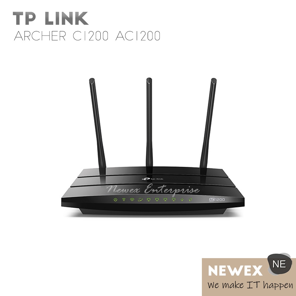 TP-Link C1200 AC1200 Archer Modem Router Dual Band (TIME version) Unifi ...