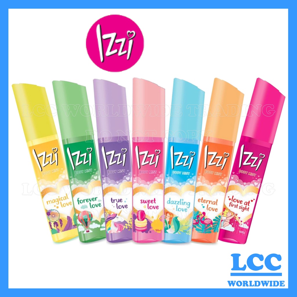 Izzi Perfume Body Mist Spray 100ml | Shopee Malaysia