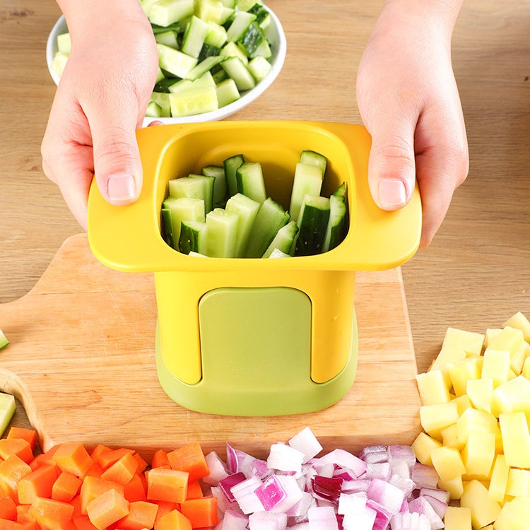 Dicing and Cutting Artifact Multifunctional French Fries Tool Onion ...