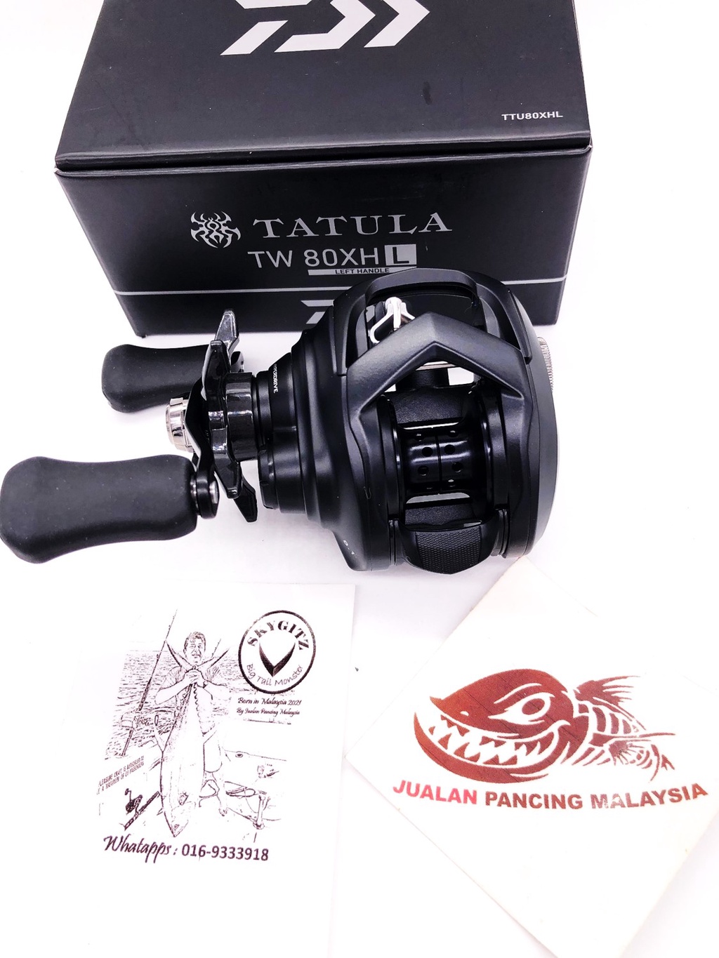 DAIWA 2022 Tatula TW 80 ULTRALIGHT FINESSE Left Hand Bait casting Reel ...