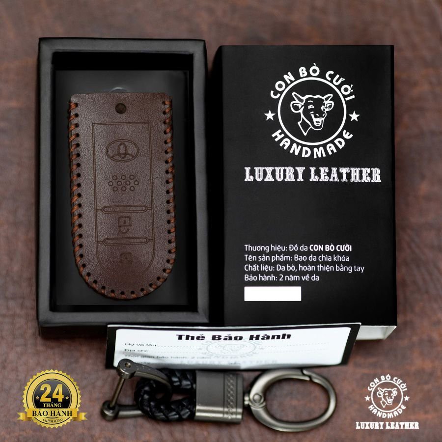 Toyota Rush smart key leather case_Imported Italian cowhide | Shopee ...