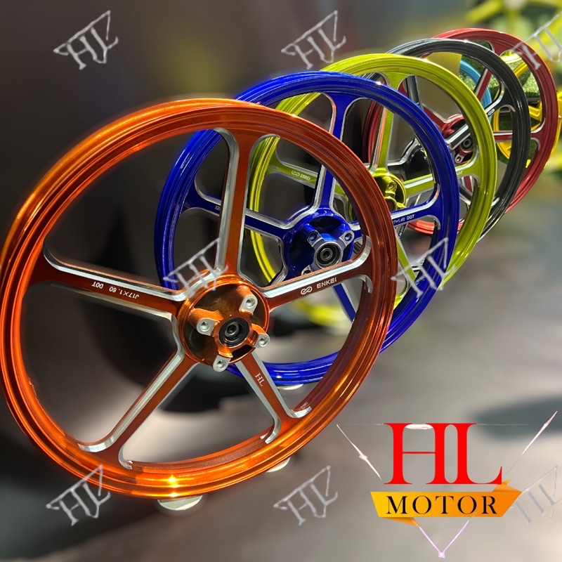 ENKEI RIM FG505 FG505 SP505 SPORT RIM LC135 Y15ZR Y16ZR PNP lc 135 ...