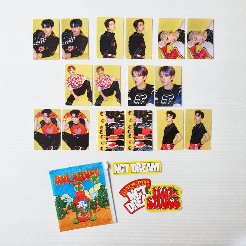 Nct DREAM - Hot Sauce Sticker Mark Chemle Renjun (2pcs) | Shopee Malaysia