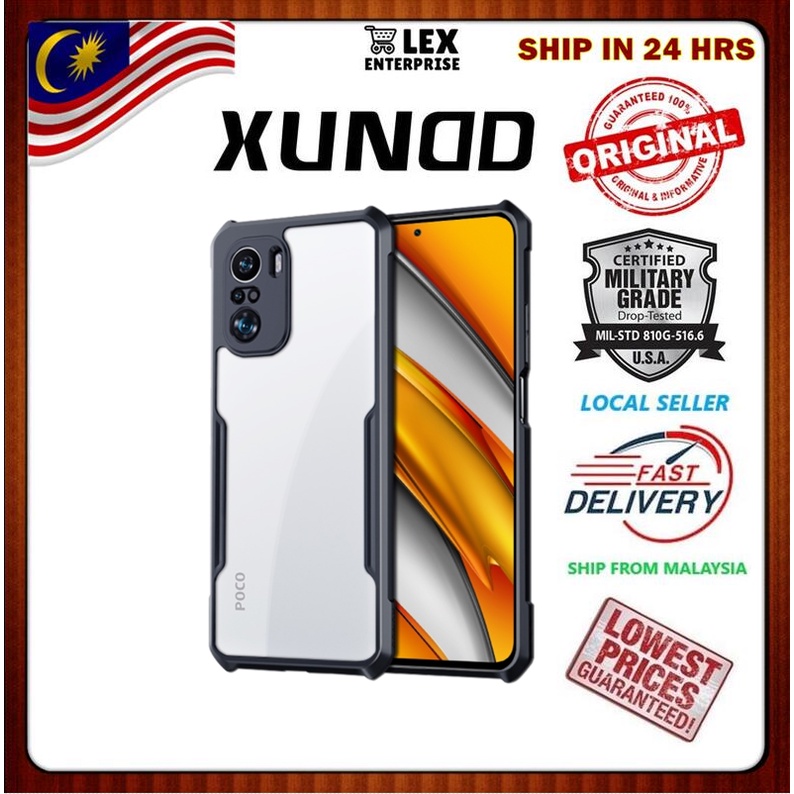 ORIGINAL XUNDD Poco F2 Pro F3 F4 X4 GT K30 K40 Pro K50 Gaming mi 10T ...