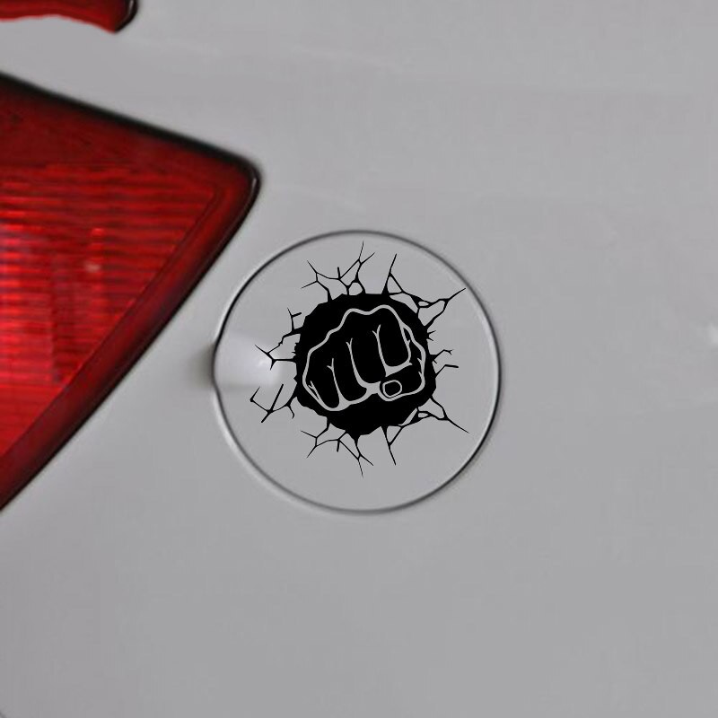 Wall Hole Vinyl Decal Sticker Car Window Bumper Art Laptop Design Iron ...