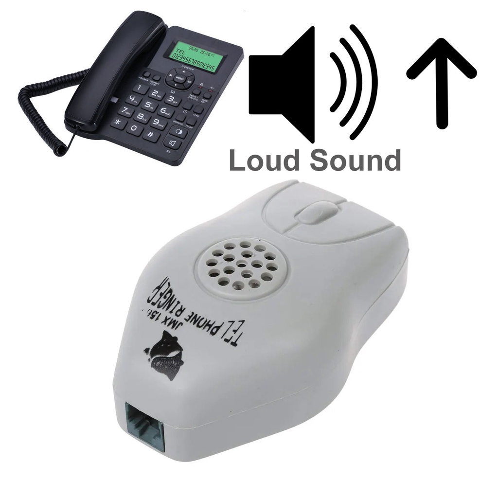 Loud Sound RJ11 Telephone Ring Ringer Amplifier | Shopee Malaysia
