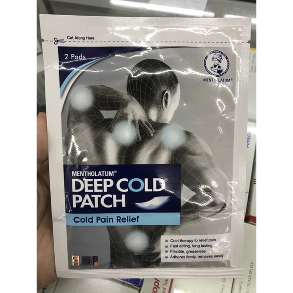 MENTHOLATUM DEEP COLD PATCH COLD PAIN RELIEF | Shopee Malaysia