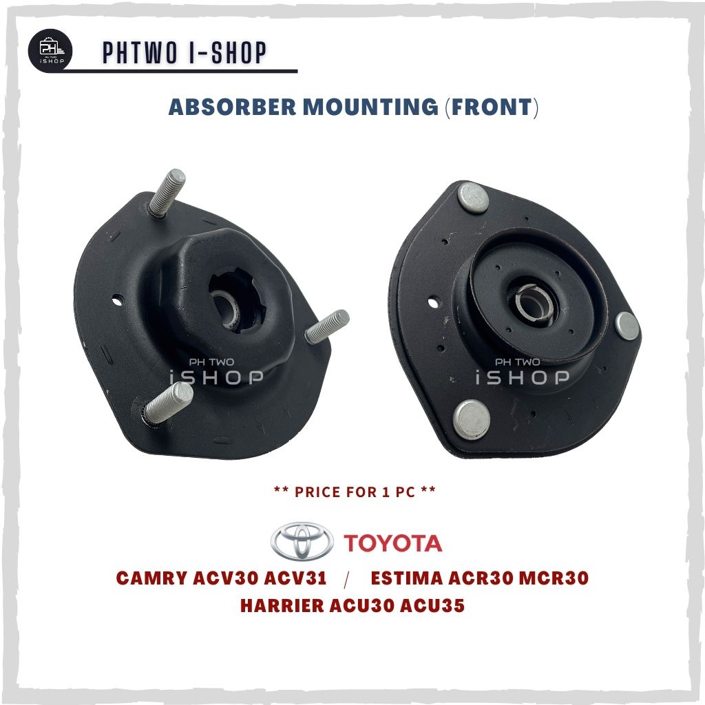 ABSORBER MOUNTING (FRONT) - TOYOTA CAMRY ACV30 ACV31 ESTIMA ACR30 MCR30 HARRIER ACU30 ACU35 ...