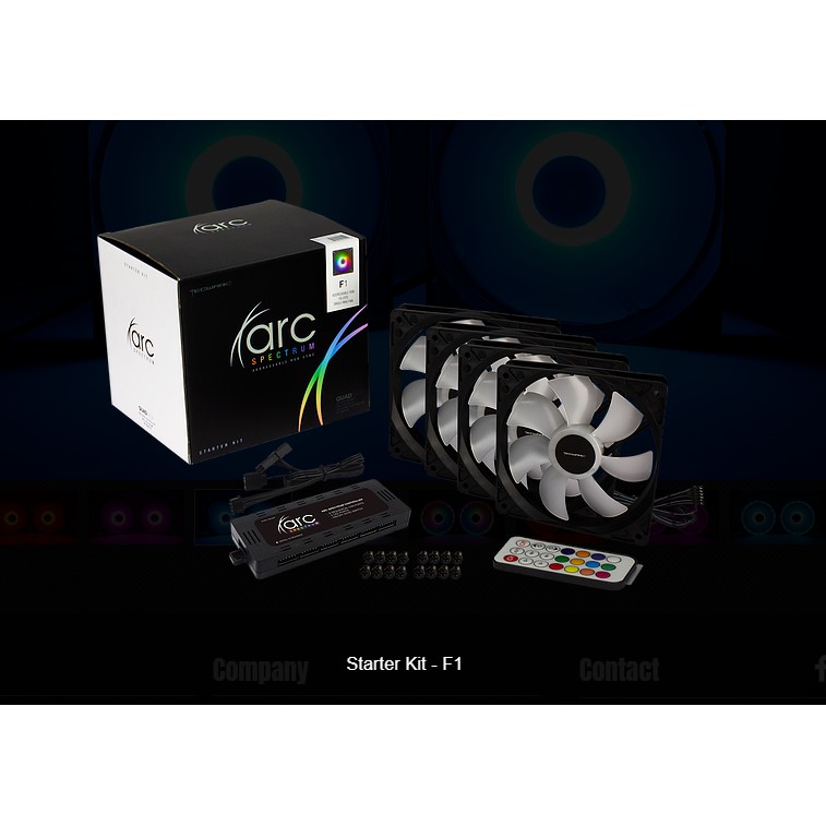 TECWARE ARC F1 SPECTRUM RGB FAN *4pcs | Shopee Malaysia