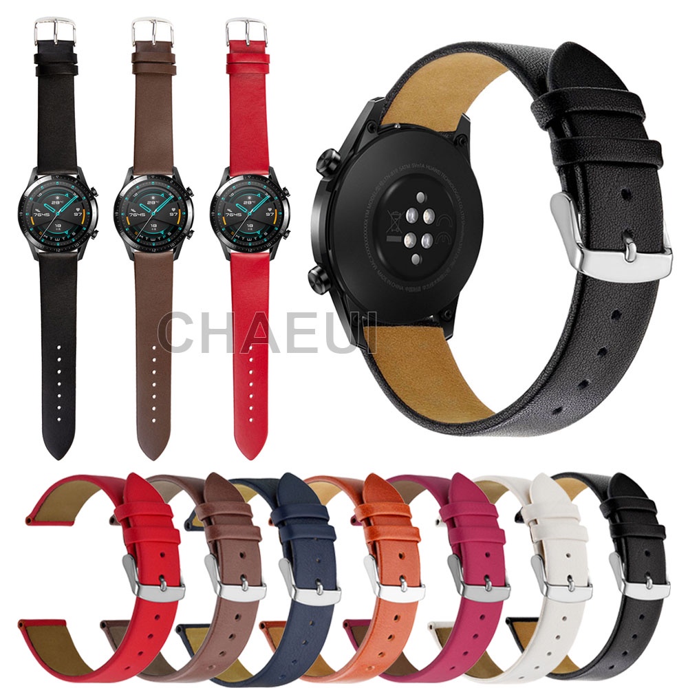 Leather Strap Band Bracelet for Huawei Watch GT GT2 GT3 SE GT4 GT5 Pro ...