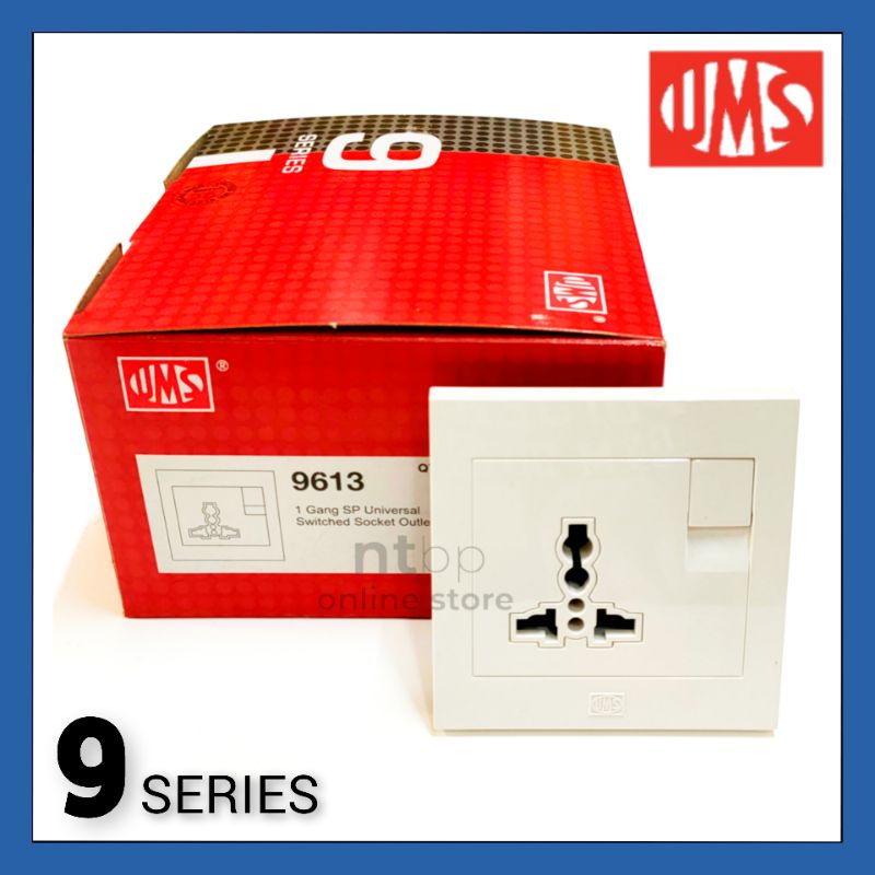 UMS / CROWN 13A Universal / Multi Switch Socket / Plug Socket Outlet ...