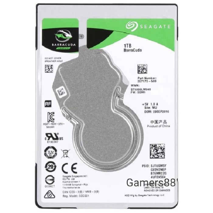 New Seagate Laptop 1Tb 2.5" Notebook HDD Internal Hardisk | Shopee Malaysia