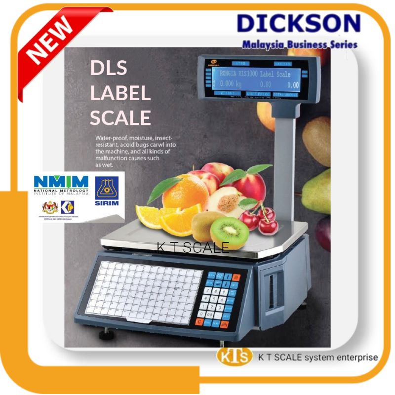 TIMBANG RONGTA DICKSON THERMAL LABEL PRICING SCALE 30KG | Shopee Malaysia