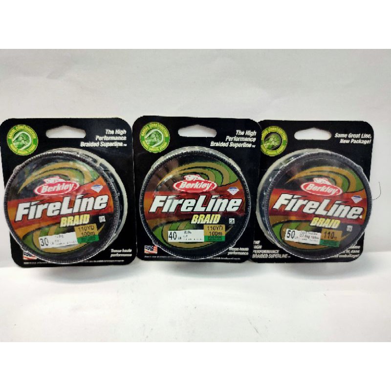 Berkley Fireline Braid 110yd(100m) | Shopee Malaysia