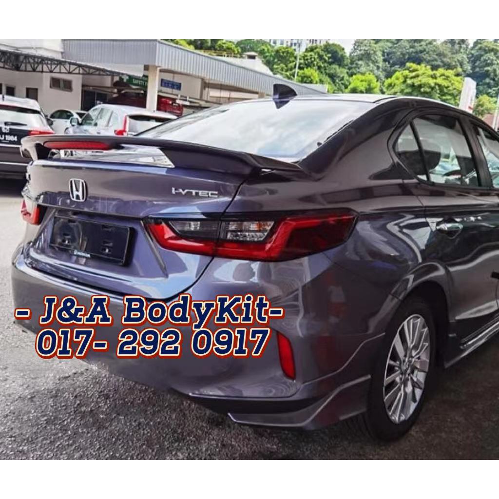 HONDA CITY 2020 GN2 MODULO SPOILER WITH LED BREAK LIGHT & PAINT ...