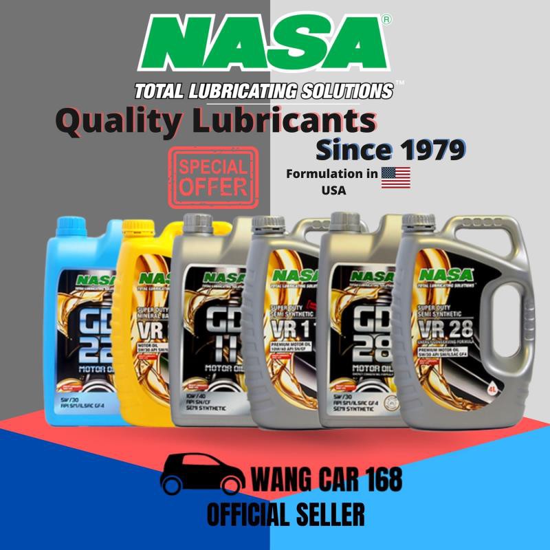 Nasa Engine Oil USA Formulation 5w-30 10w-40 15w-40 M5 10w-30M3 API SP ...
