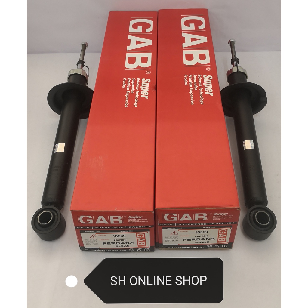GAB Super Premium Shock Absorber Rear for Proton Perdana 2.0 & V6 (Gas ...