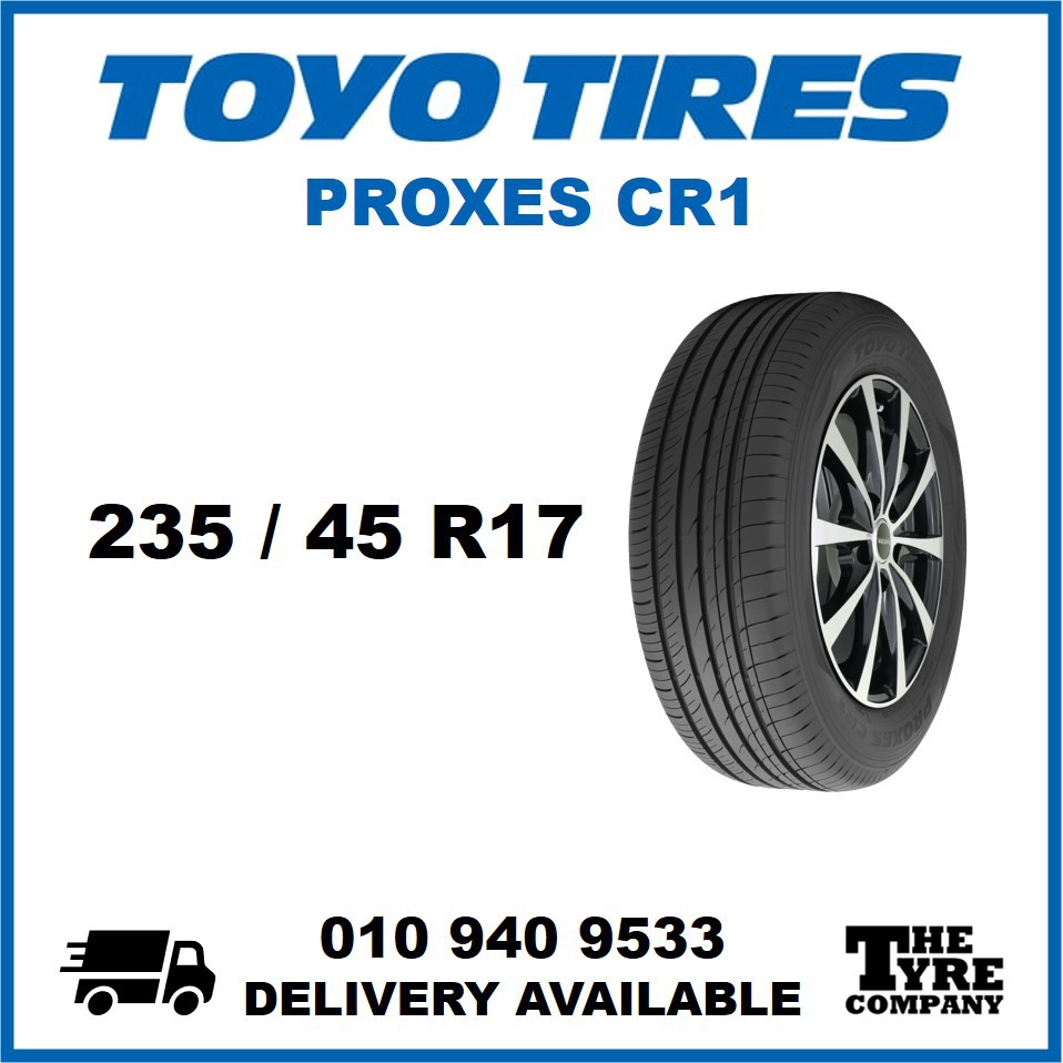 TOYO PROXES CR1 - 235/45/17, 235/45R17 TYRE TIRE TAYAR 17 INCH INCI ...