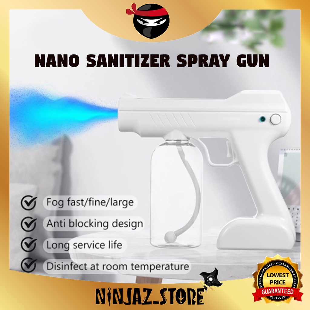 [READY STOCK] Sanitizer Spray Gun Machine UV Blue-ray 800ML Wireless ...